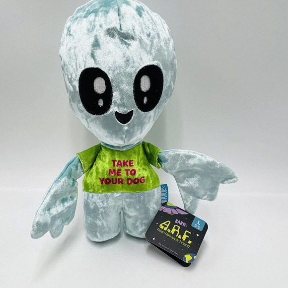 Barkbox | Dog | Bark Box Large Arf Alien Retriever Friend Plush Dog Toy ...